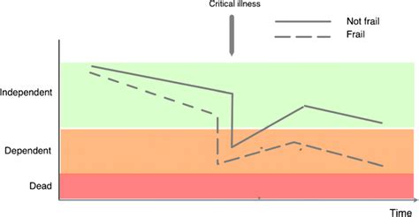 Trajectories Of Two Different Individuals Non Frail And Frail In Download Scientific Diagram
