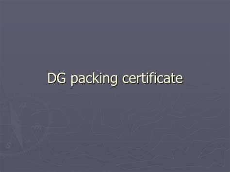 Ppt Imdg Code Powerpoint Presentation Free Download Id 254995