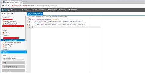 How To Create Charts And Dashboard For Mongodb In Jsreport