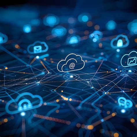 Premium Photo Digital Transformation Concept Cloud Computing