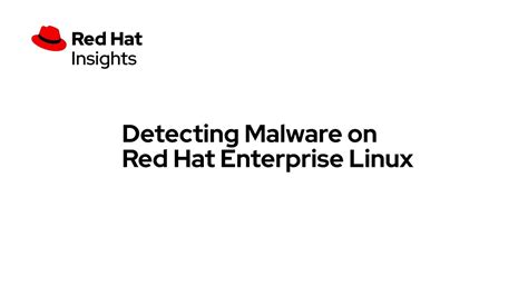 Detecting Malware On Red Hat Enterprise Linux Youtube