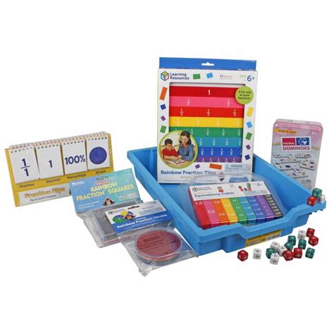 Essential Fraction Kit Abacus Educational Suppliers