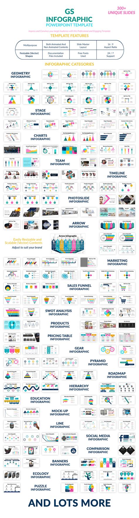 Gs Infographic Powerpoint Template 95128