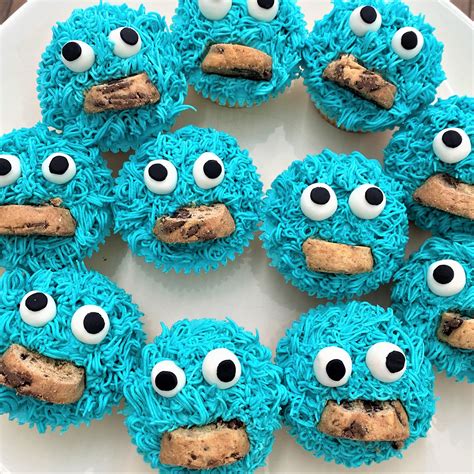 Cookie Monster Cupcakes Sydney Delicious Cupcakes The Cupcake Princess