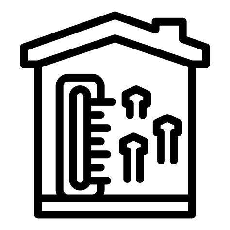 Smart Home Temperature Control Icon 46042578 Vector Art At Vecteezy
