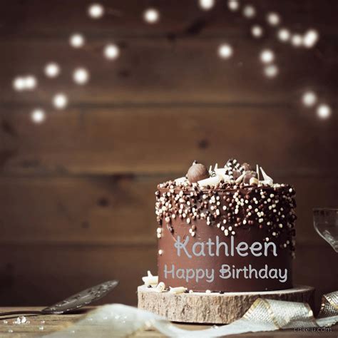 🎂 Happy Birthday Kathleen Cakes 🍰 Instant Free Download