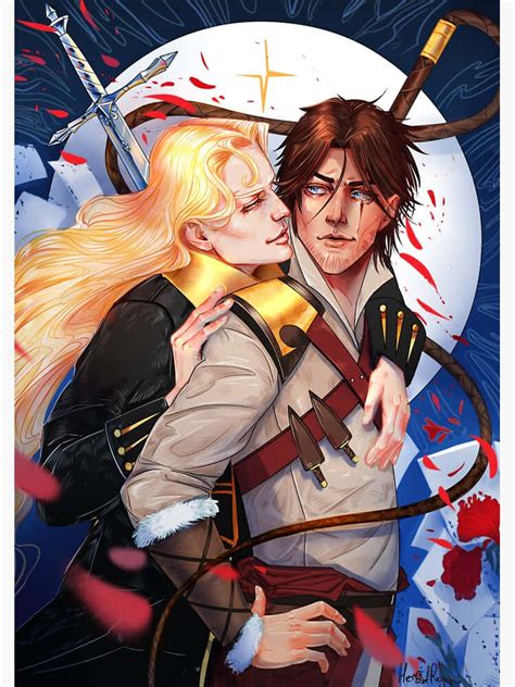 Download Trevorand Sypha Fan Art Wallpaper Wallpapers Com