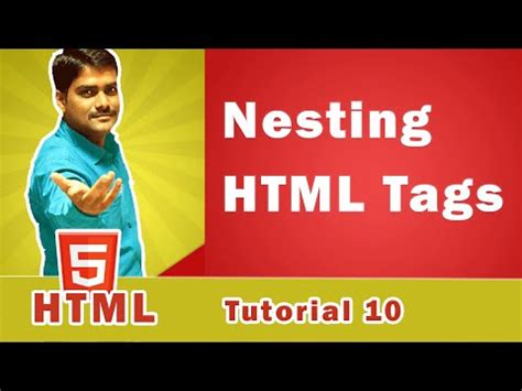 HTML Nesting Tags How To Nest HTML Tags How To Nest HTML Elements HTML Tutorial Video