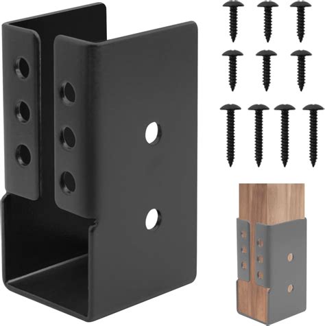 Andorm 4 Pack 2x4 Concealed Joist Hanger Bracket For Wood
