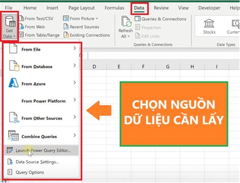 Cách dùng Power Query trong Excel để xử lý dữ liệu cực dễ