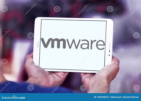 Vmware Computer Software Company Logo Editorial Stock Image Image Of