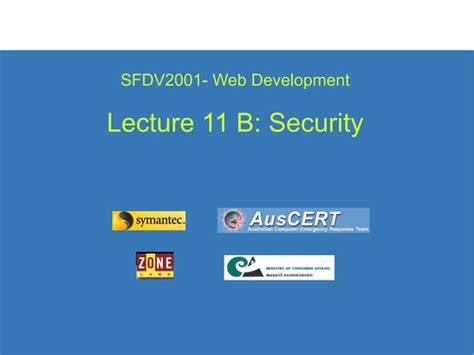 lecture 11 b security ppt