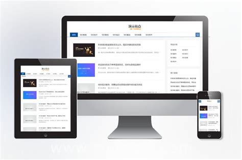 响应式seo教程资讯类网站pbootcms模板 seo博客优化网站源码下载