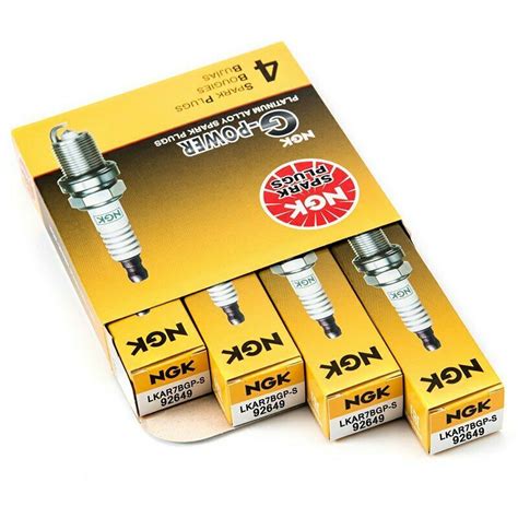 Ngk G Power Platinum Spark Plugs Lkar7bgp S 92649 Set Of 4 Ebay