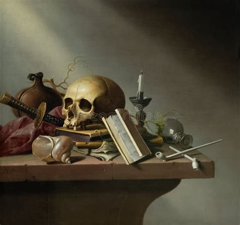 Vanitas Still Life 1650 Golden Age Painting By Harmen Steenwijck