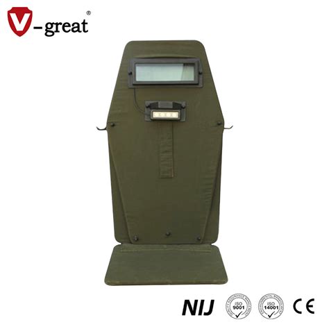Police Military Tactical Protective Nij Level 4 Ballistic Shield With