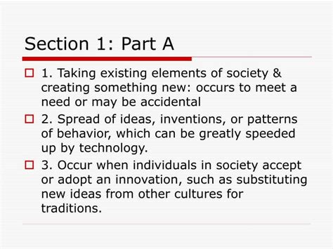 PPT Section 1 Part A PowerPoint Presentation Free Download ID 6869701