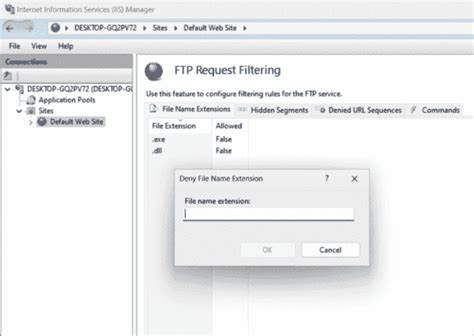 Setting Up A Secure Ftp Server Ftps On Windows 4sysops
