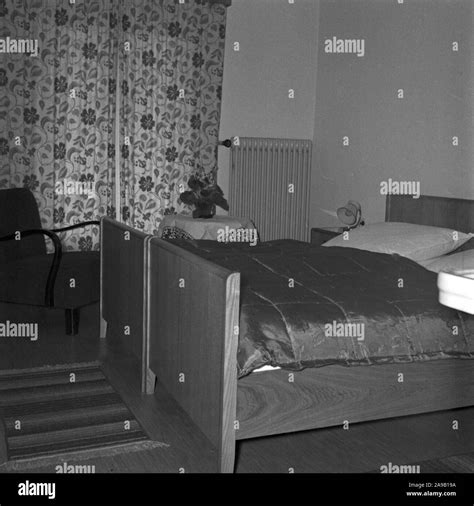 Interior Of A Small Bed And Breakfast Hotel Here Bedroom Germany