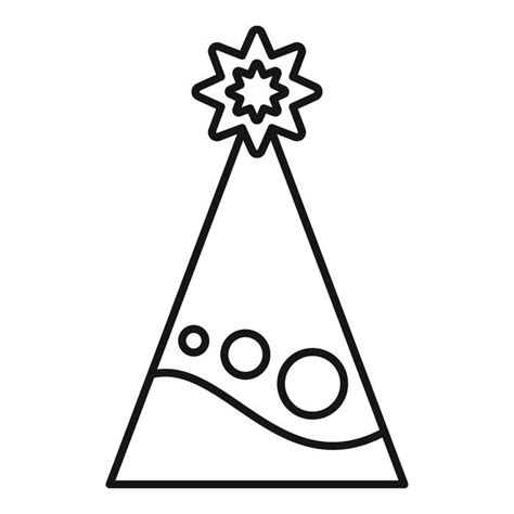 Party Hat Outline Vector Art Icons And Graphics For Free Download