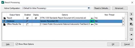Correctly Setting The Connection String Expression In The Teststand