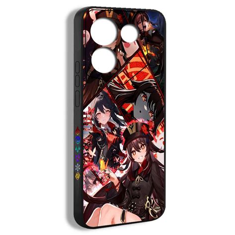 чехол для Tecno Camon 20 Pro 5g Ху Тао Геншин Импакт Хутао арты рисунок купить с доставкой по