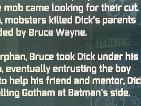 Is There A Lore Reason Why Man Took Dick Is He Gay R Batmanarkham