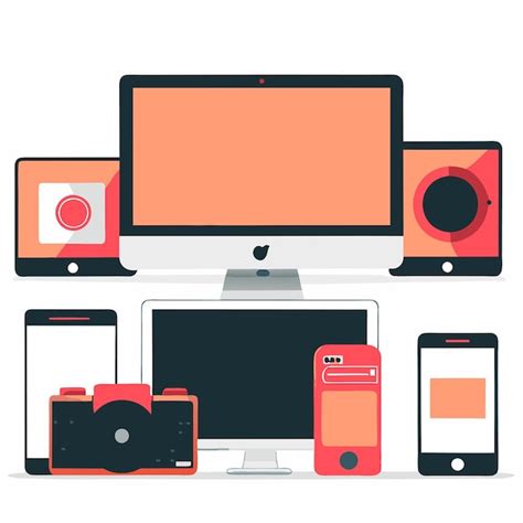 premium vector comprehensive illustration of device concepts for