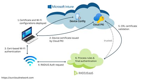 Setup Cloud Based Radius For Entra Joined Devices Using Cloud Pki