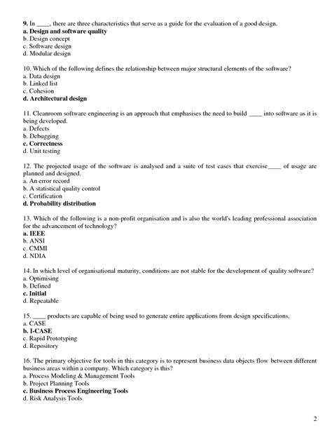 SOLUTION Software Testing And Quality Assurance MCQ Questions Studypool