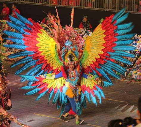 Jember Fashion Carnaval Feather Costume Carnival