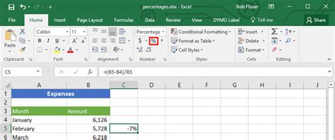 Cách sử dụng hàm tính toán tỷ lệ phần trăm trong Excel Envato Tuts