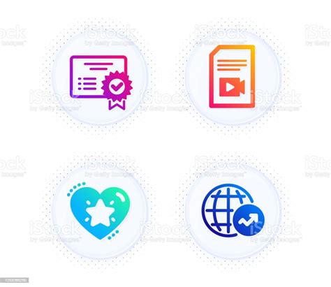 비디오 파일 순위 별 및 인증서 아이콘 세트입니다 세계 통계 기호 벡터 0명에 대한 스톡 벡터 아트 및 기타 이미지 0명 Championship 그래프 Istock