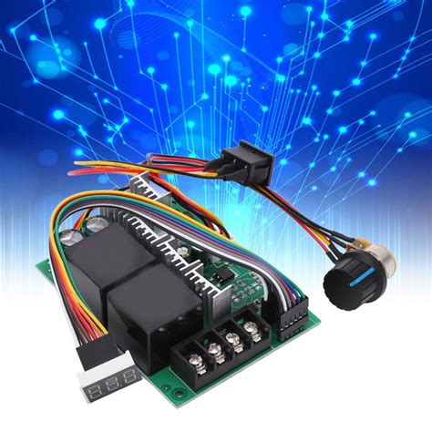 Dc Motor Speed Control Switch Cw Ccw Controller With Potentiometer For Power Supply Shopee