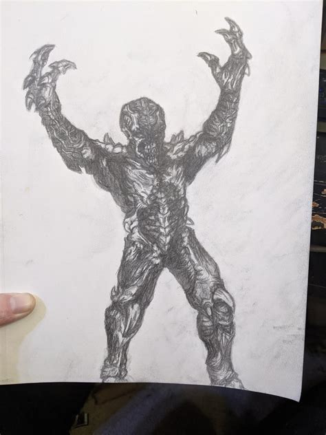 Archvile Sketch Ive Been Working On Rdoom