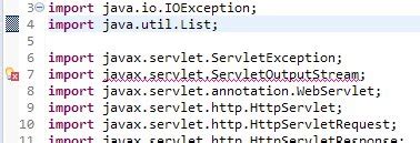 Java Errors Shown In Eclipse Editor When Using Certain Servlet Classes Stack Overflow