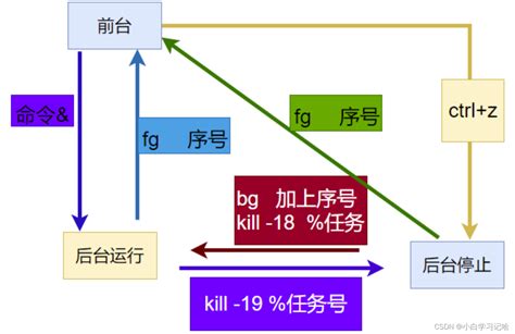 Linux进程和计划任务 后续(二)将进程调回前台 Csdn博客 Linux进程和计划任务 后续(二)将进程调回前台 Csdn博客