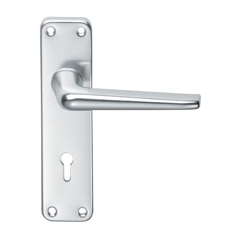 Carlisle Brass Eurospec Lever On Plate Satin Anodised Aluminium
