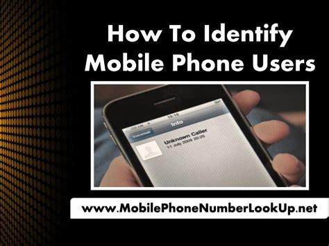 Pdf How To Identify Mobile Phone Users Dokumentips