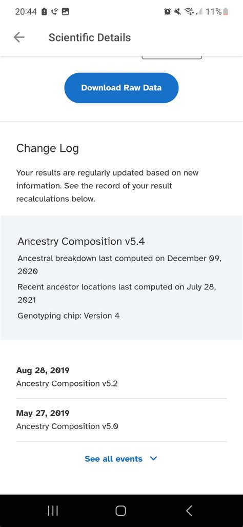 Have They Stopped Updating Version 4 R23andme