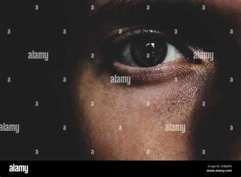 Human Eyes In The Dark