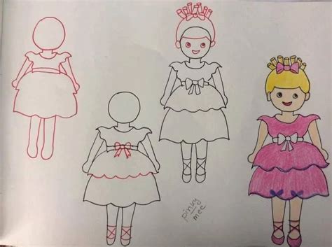 Как Нарисовать Девочку Поэтапно 54 Фото