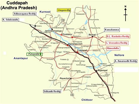 Ysr Congress Cuddapah Election Map