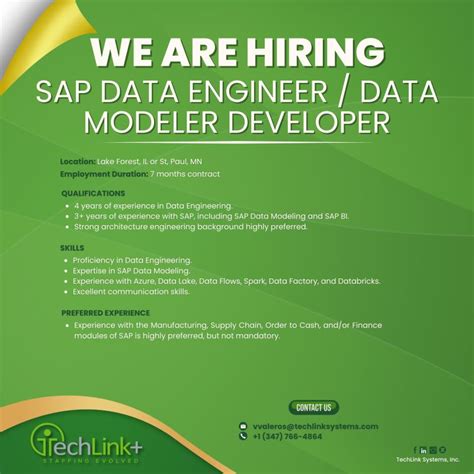 techlink systems inc on linkedin techjobs dataengineering