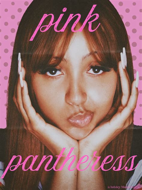 Pink Pantheress Poster Music Poster Design Graphic Poster Cute Poster