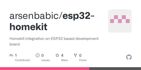 GitHub Arsenbabic Esp Homekit Homekit Integration On ESP Based Development Board