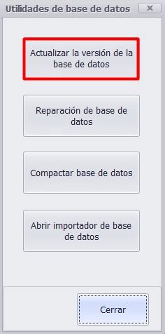 Importar Base De Datos Antigua ERBESSD INSTRUMENTS