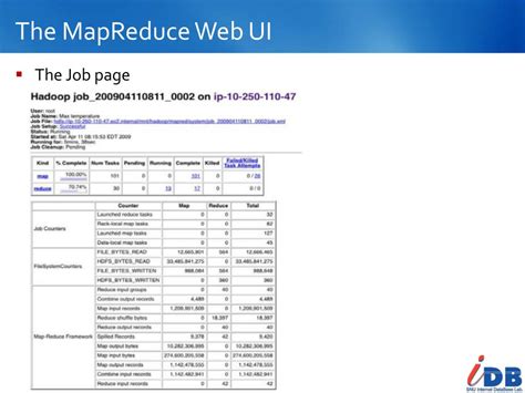 Ppt Oreilly Hadoop The Definitive Guide Ch5 Developing A Mapreduce Application