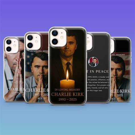 Charlie Kirk Phone Case Etsy