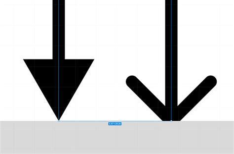 Line Arrows Align Differently To All Other Arrow Types General Discussion Figma Community Forum